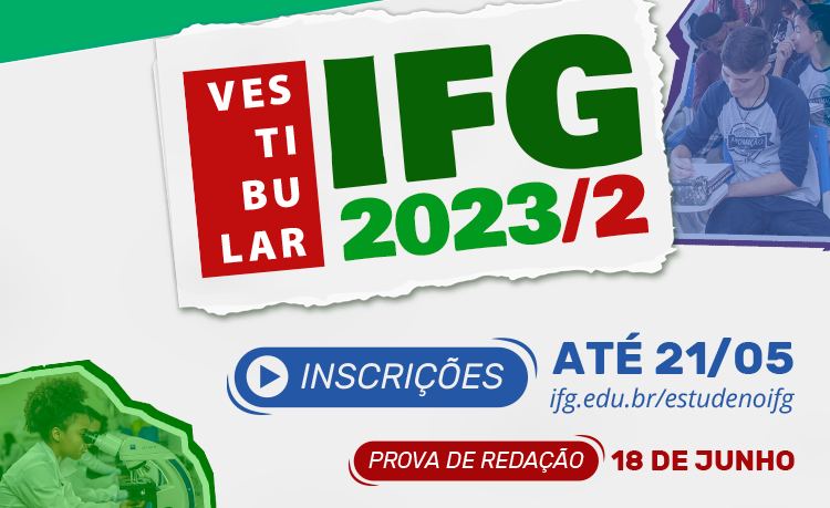 Instituto Federal de Goiás - Abertas as inscrições para o Vestibular ...