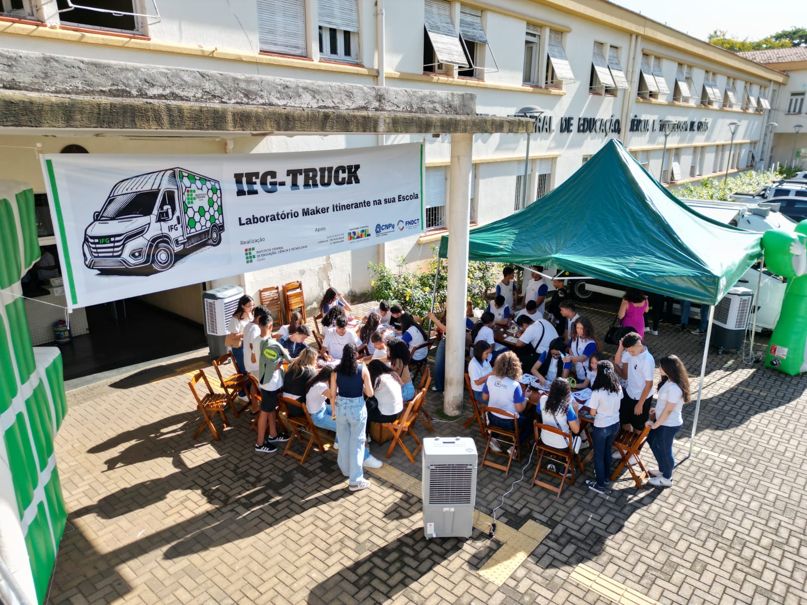 Instituto Federal de Goiás - Câmpus Goiânia apresenta IFG-Truck à ...
